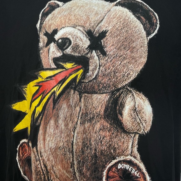 dom rebel | Shirts | Dom Rebel Teddy Bear Vomit Spew Shirt Size S ...